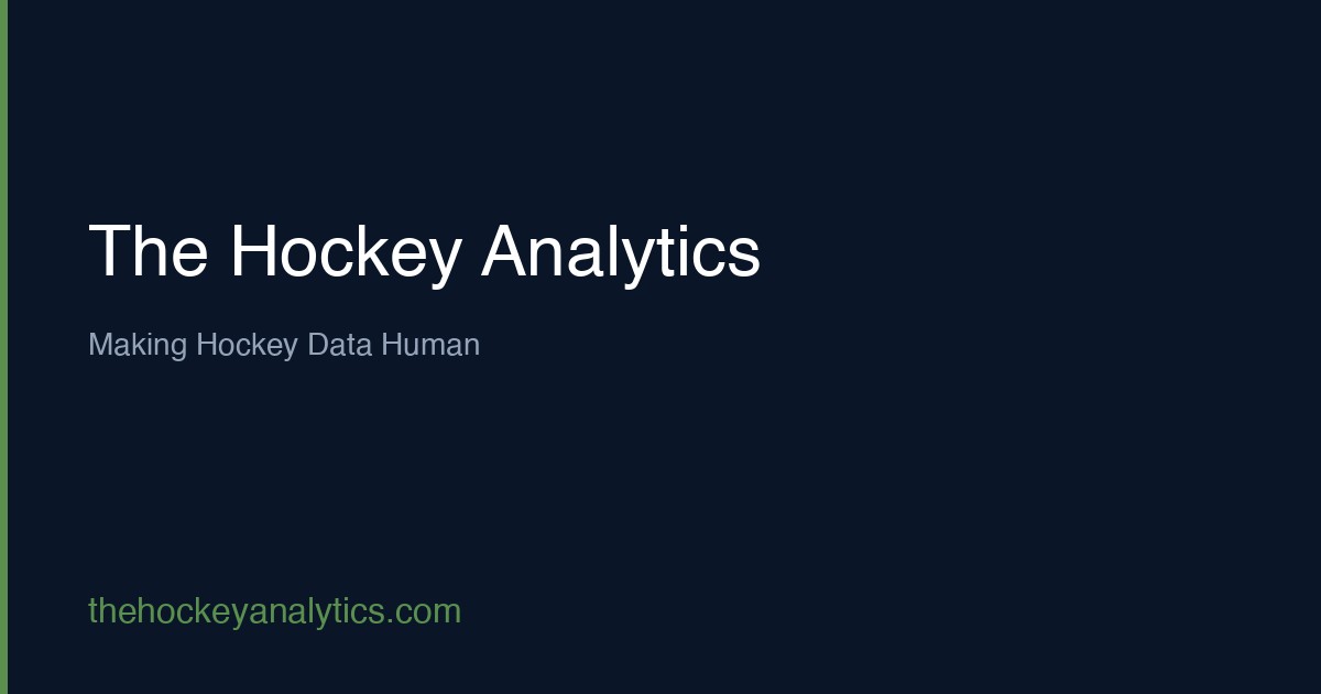 The Hockey Analytics - Making Hockey Data Human